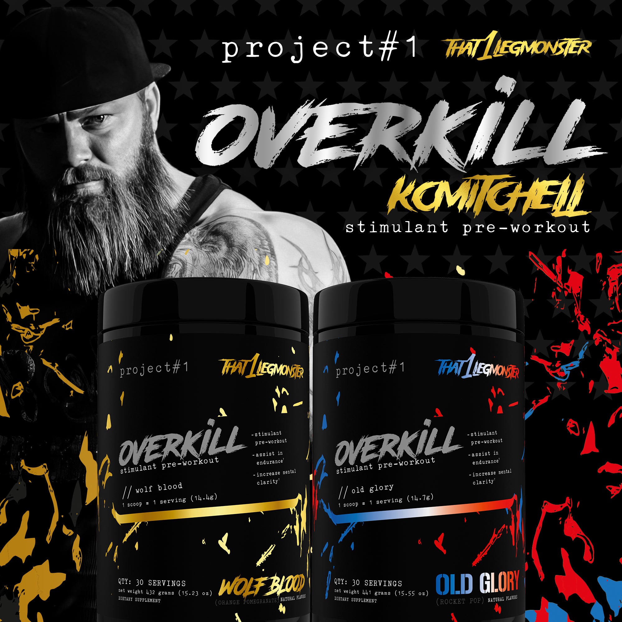 Unleash Unmatched Workout Power with Overkill: The Ultimate Pre-Workou